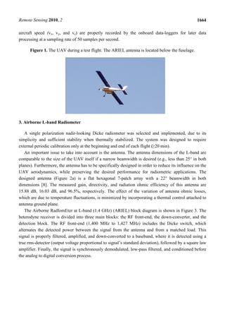 Design and First Results of an UAV-Borne L-Band Radiometer for Multiple ...