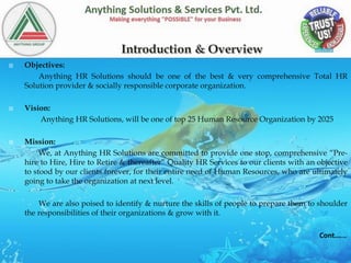 Anything HR Solutions | PPTX