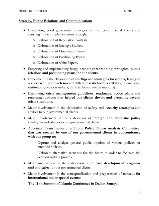 MEHDI KHETTOUCH Resume | PDF