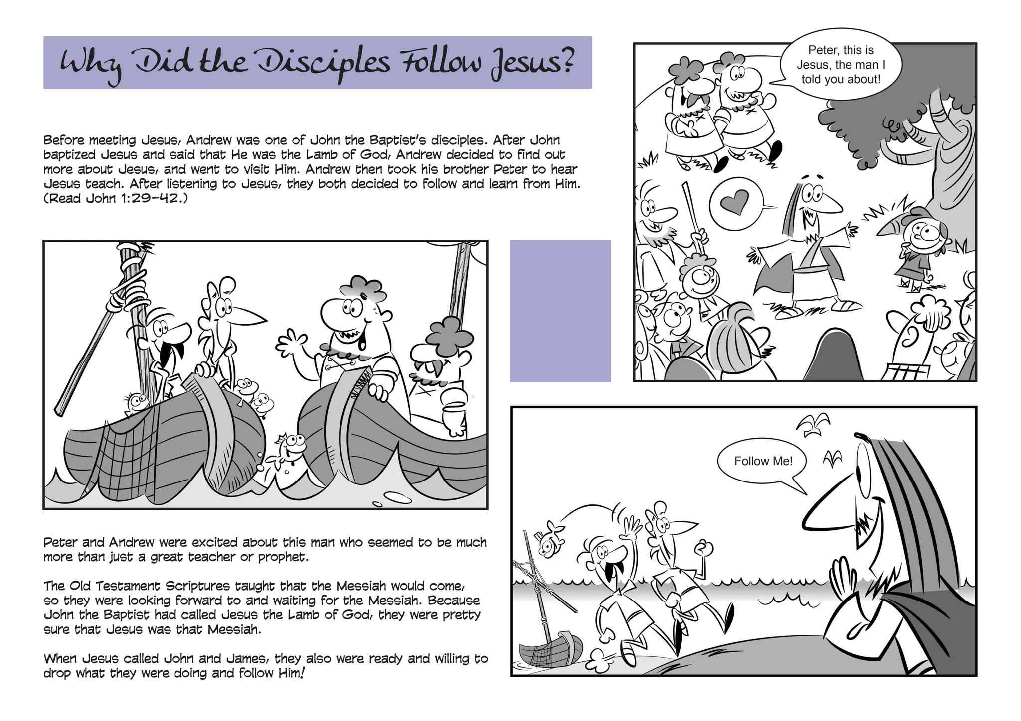 Why did the disciples follow Jesus? | PDF