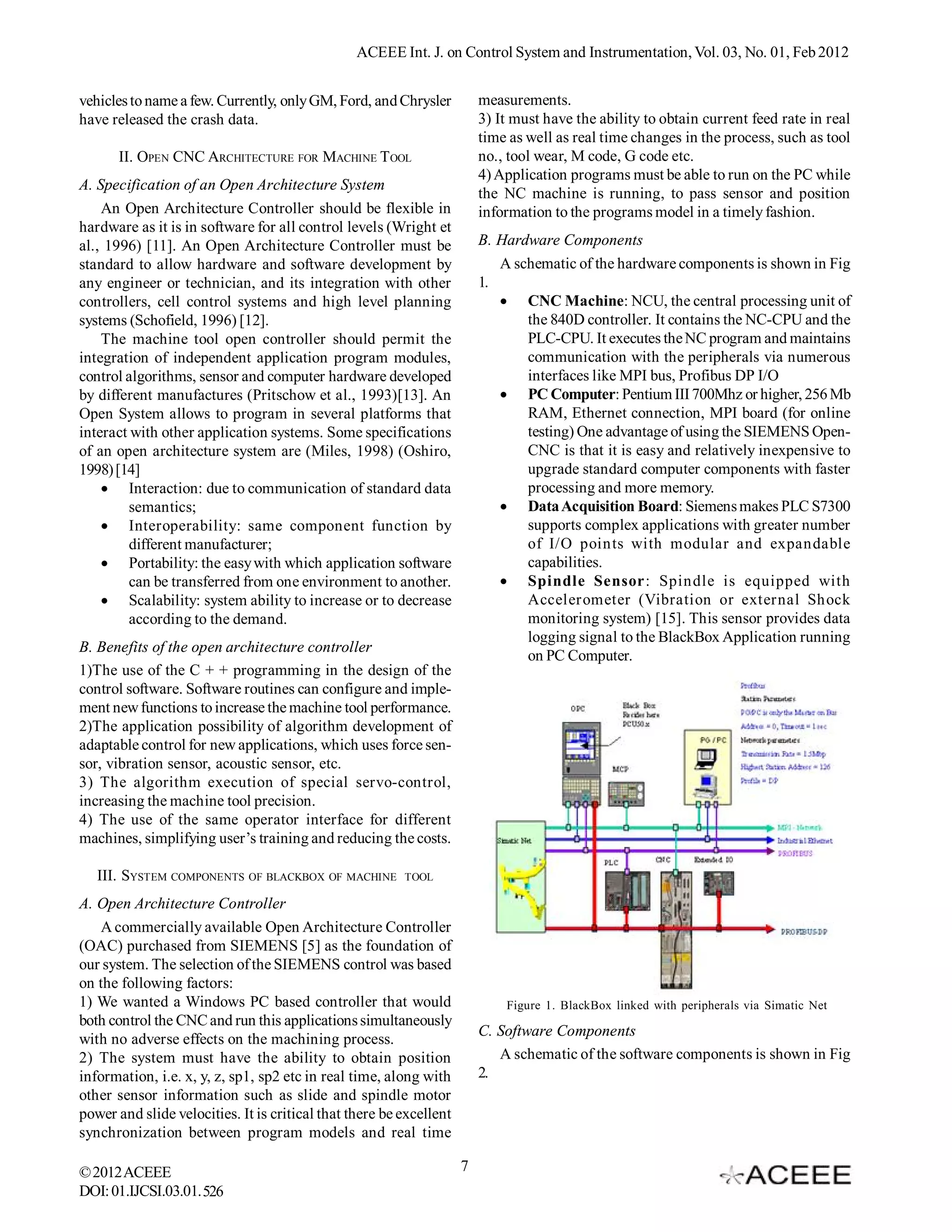 Black Box for Machine Tools; Based on Open CNC Architecture Control Systems | PDF