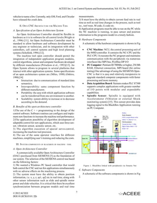 Black Box for Machine Tools; Based on Open CNC Architecture Control Systems | PDF | Computing ...