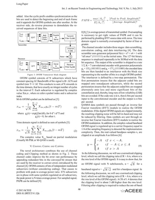 Channel Coding and Clipping in OFDM for WiMAX using SDR | PDF