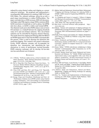 Channel Coding and Clipping in OFDM for WiMAX using SDR | PDF