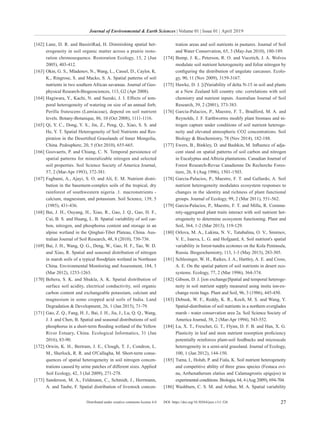Heterogeneity of Soil Nutrients: A Review of Methodology, Variability ...