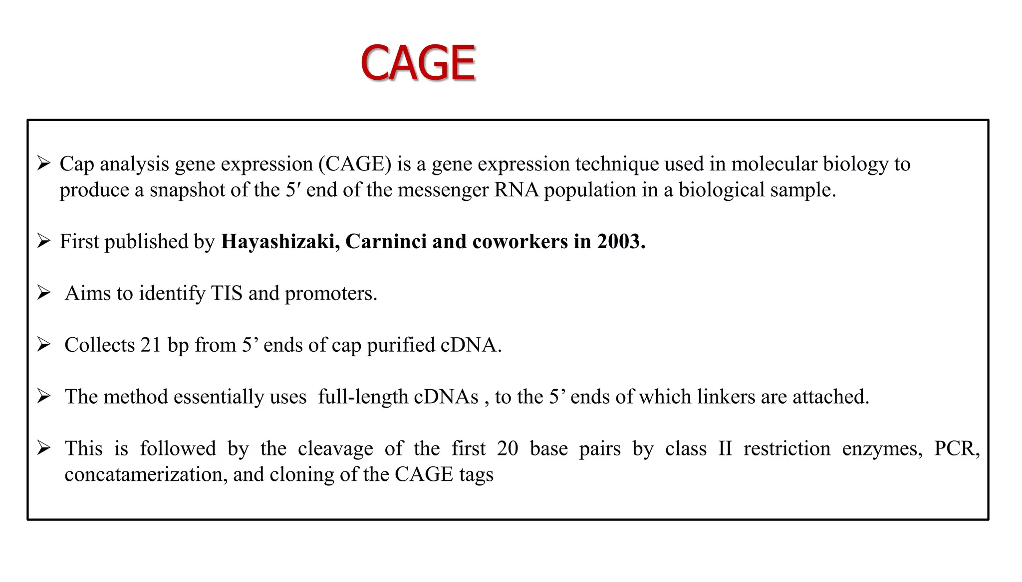 Transcriptomics approaches | PPTX