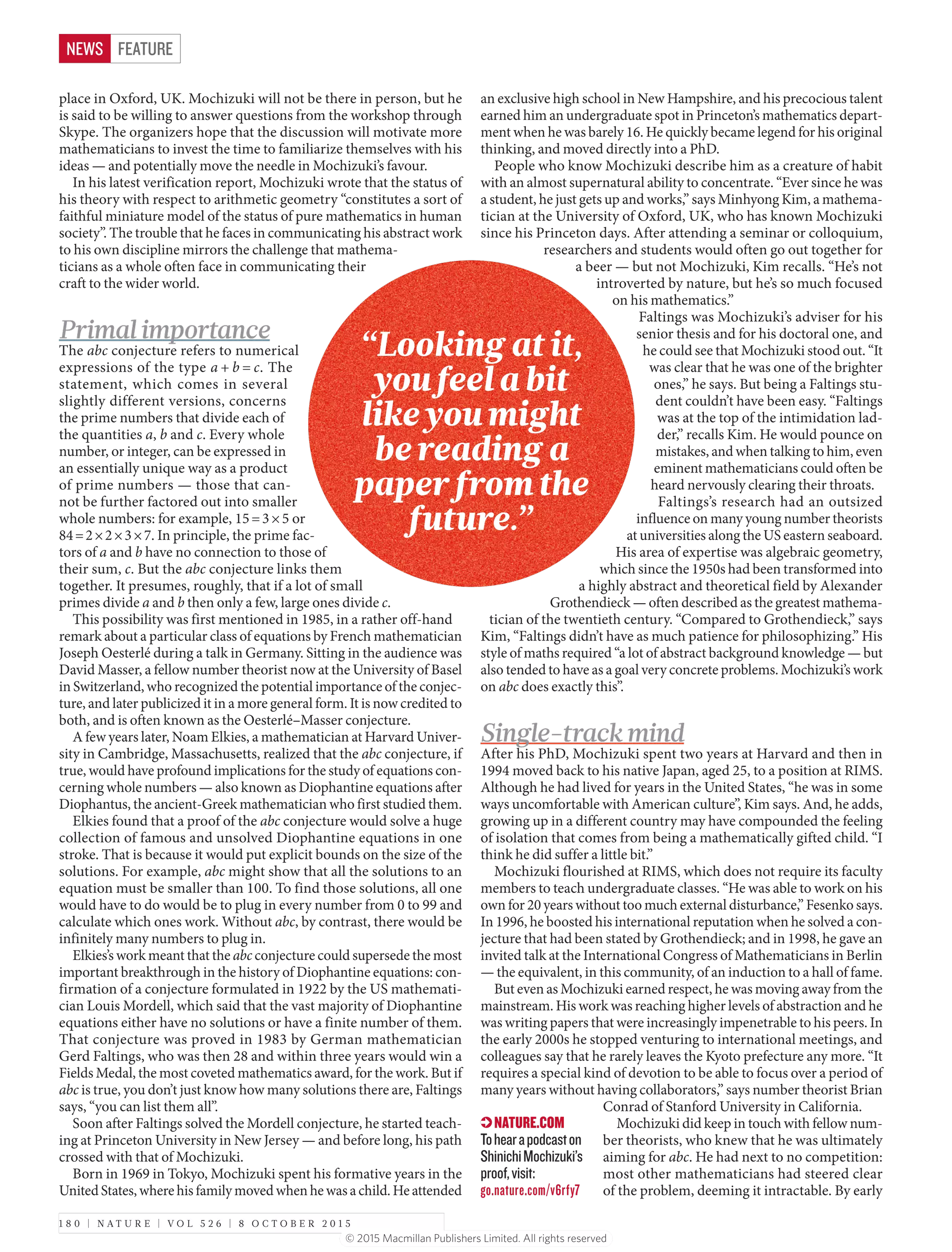 NATURE MAGAZINE | PDF