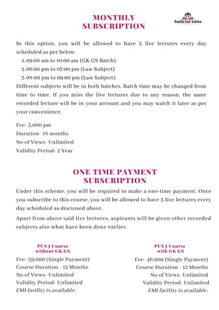 RAJASTHAN PCS J EXAM | PDF