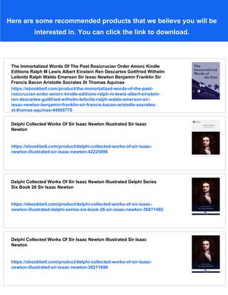 Sir Isaac Newton Albert Einstein From Absolutism To Relativity The ...