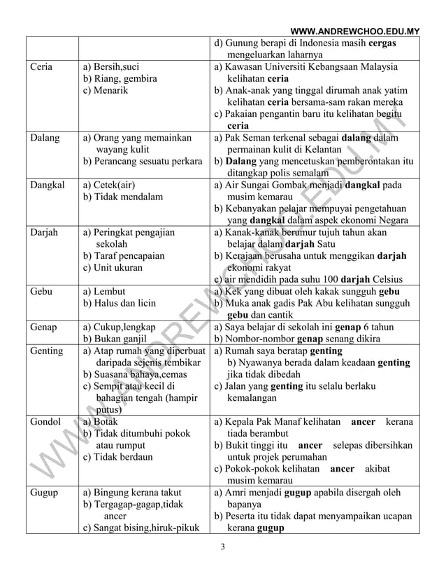 52656347 penggunaan-kata-banyak-makna | PDF