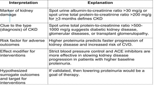 Chronic kidney disease | PPTX