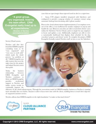 Netchex Customer Success Story | PDF