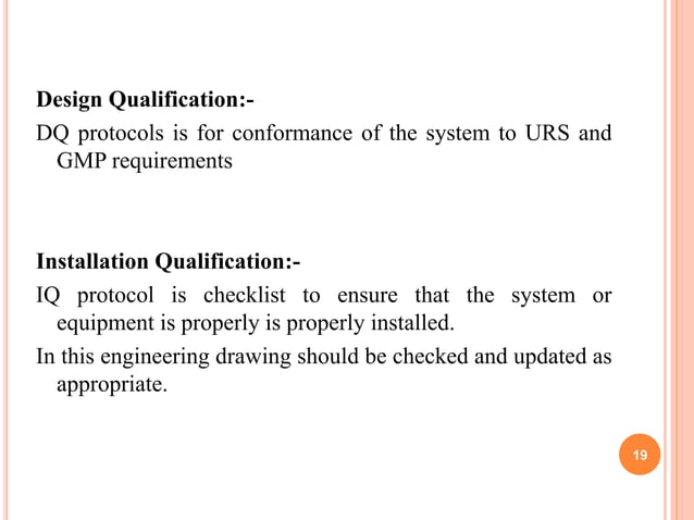 Packaging validation | PPTX