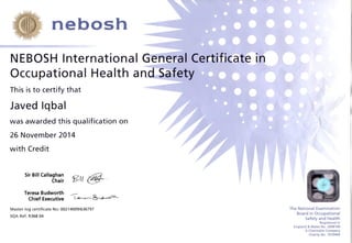 12 NEBOSH IGC IN OHS | PDF