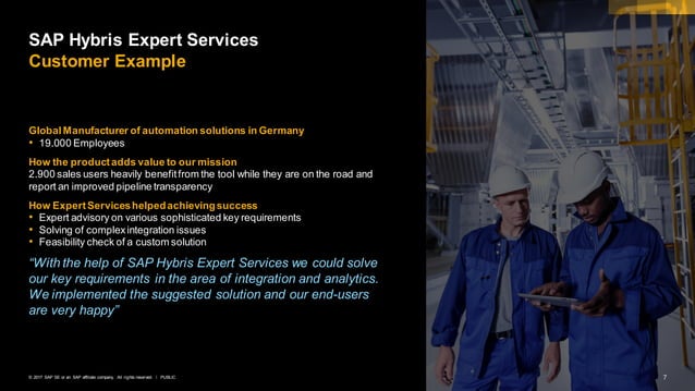 SAP Hybris Cloud for Customer Integration Scenarios and Best-Practices Overview | PDF