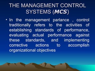 5278201 management-control-systems-introduction-1 | PDF
