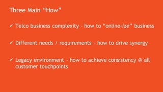 Follow the Telco Journey to OmniChannel | PDF | Telecommunications ...