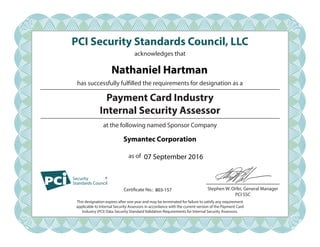 ISA-SymantecCorporation-NathanielHartman | PDF