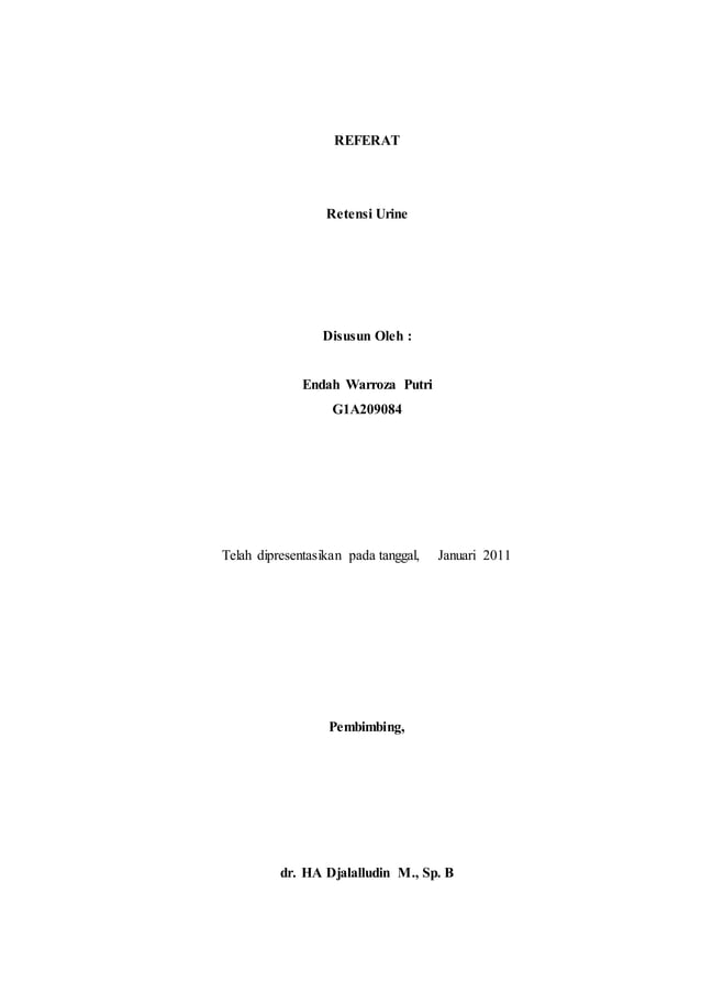 52827738 refrat-retensi-urine | PDF