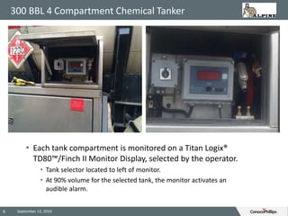 Titan Logix Chemical Tank Overfill Protection Revision 1 | PPT