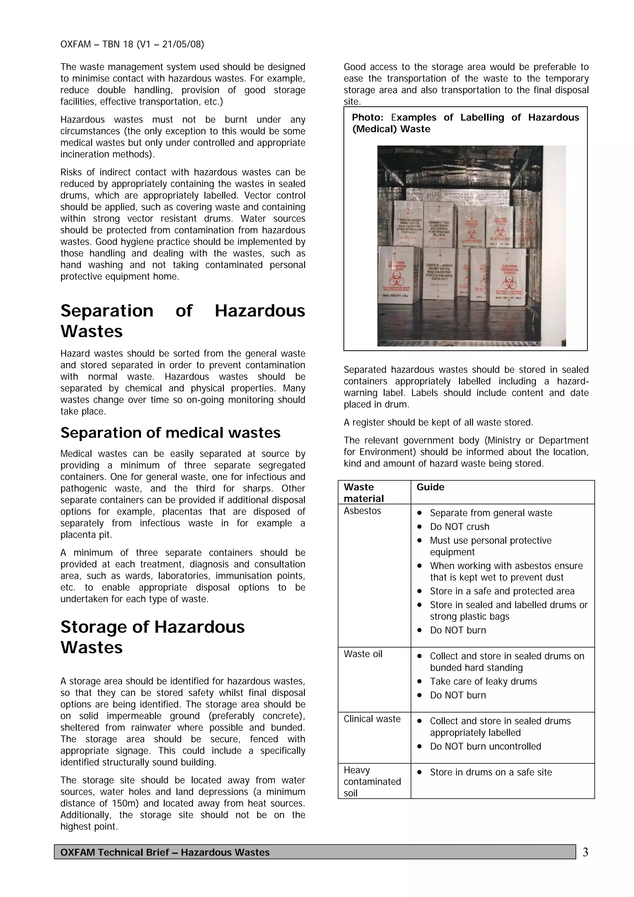 handling-and-storage-of-hazardous-wastes | PDF