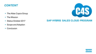 Atlas Copco committed to sustainability productivity using SAP Hybris ...
