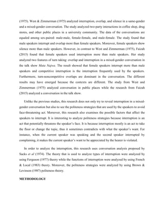 jurnal The Study of Interruption in a Mixed | PDF
