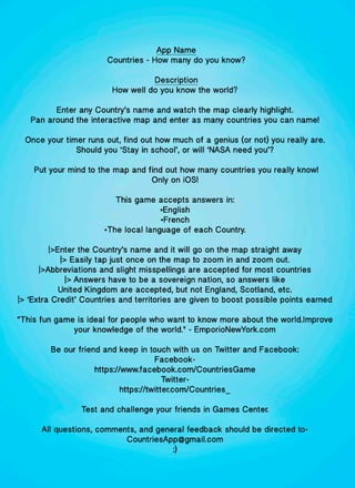 App Portfolio - Hamza Alam | PDF