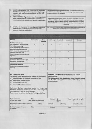 Performance Evaluation_STOP45_RAHMAN | PDF