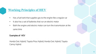 types of electric vehicles ppt | PPTX