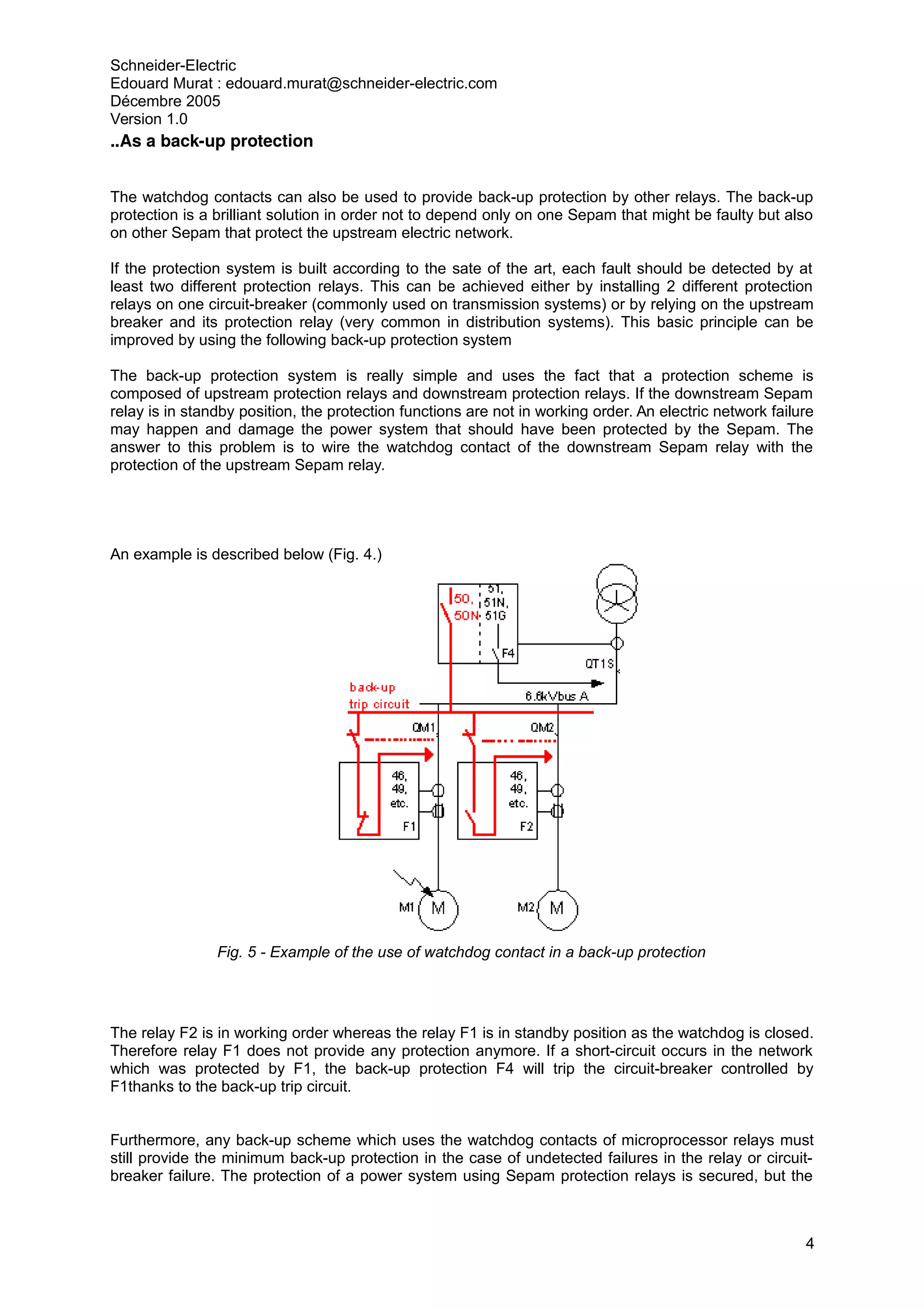 The watchdog is a main component in the protection scheme | PDF