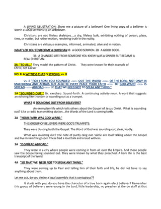 52.8 First Thessalonians Series | PDF | Christianity | Religion ...