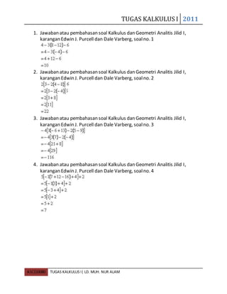 52910642 tugas-kalkulus-i | DOCX
