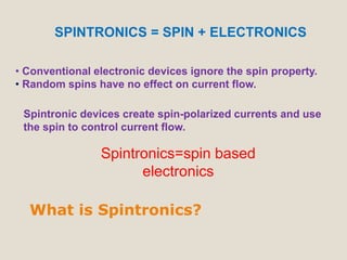 52910793-Spintronics.pptx | Free Download