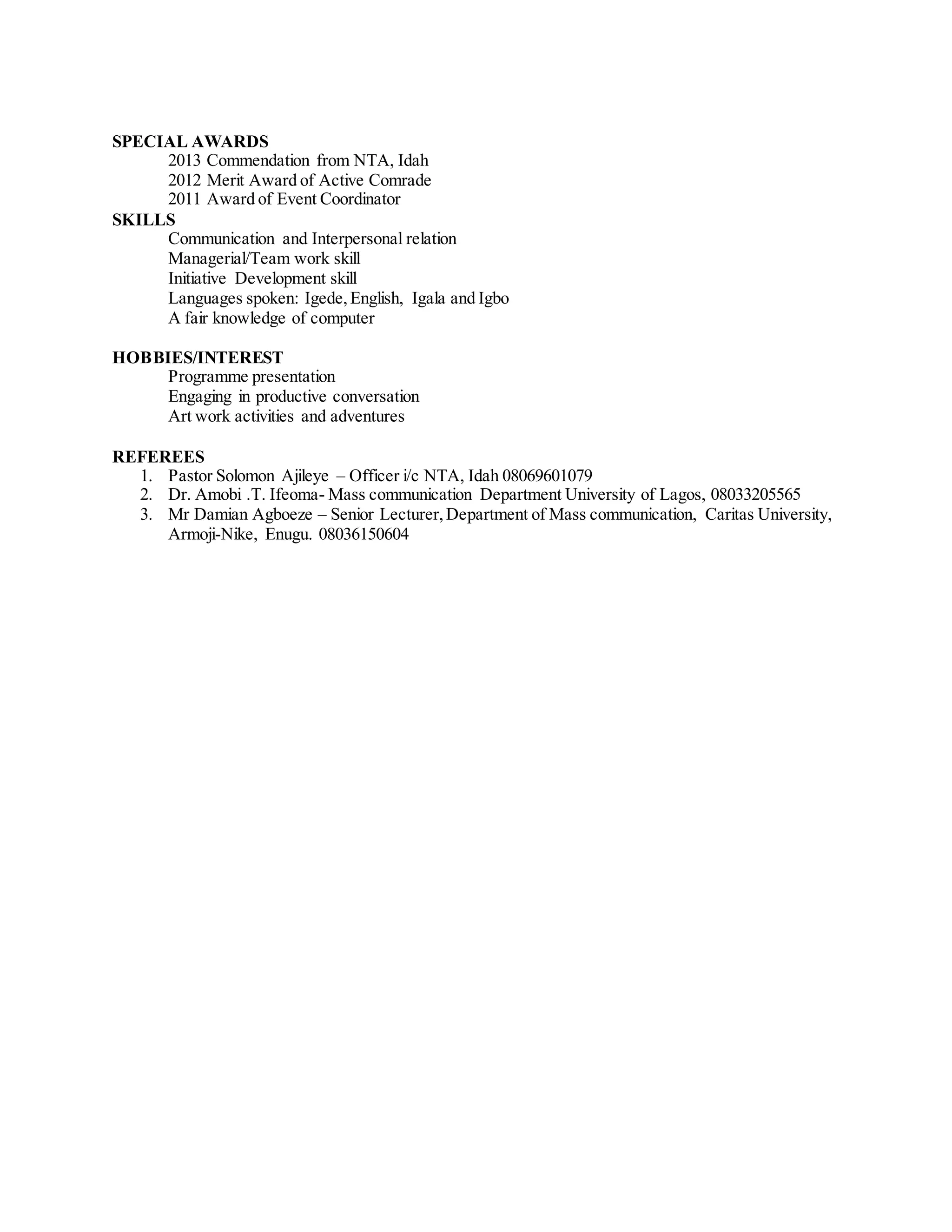 SANDRA UKWURU CV 2 | DOCX