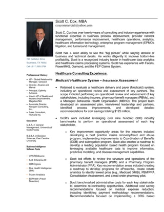 ScottCox Consulting Bio_May2016 | PDF