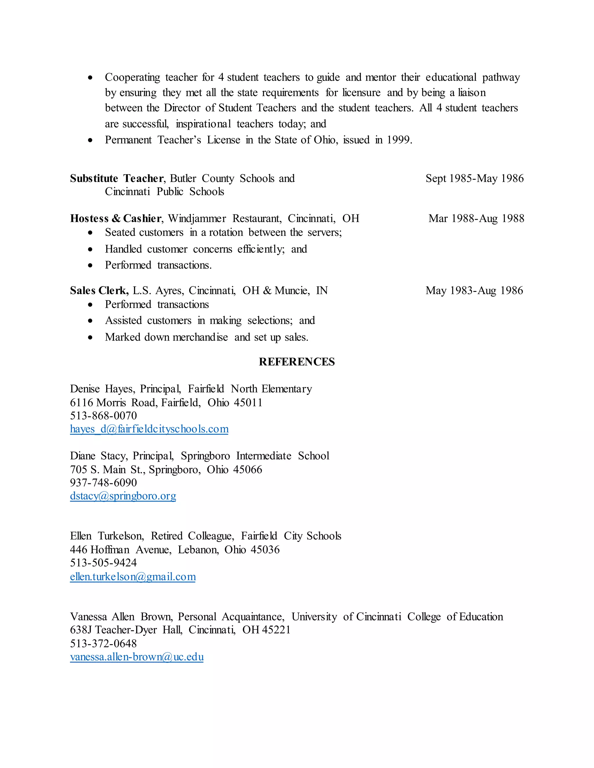 Lori Ingle Resume | DOCX