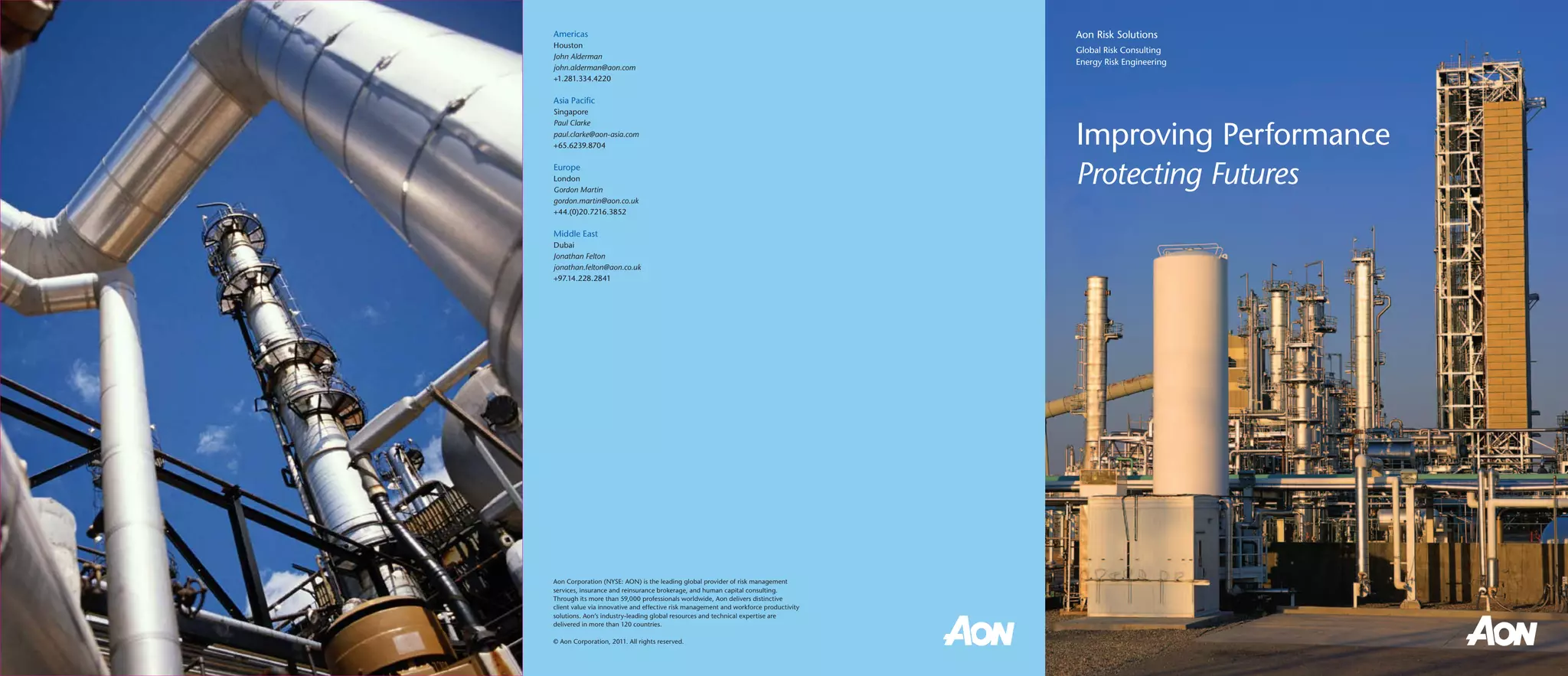 Aon Corporation - Brochure 2011 | PPT