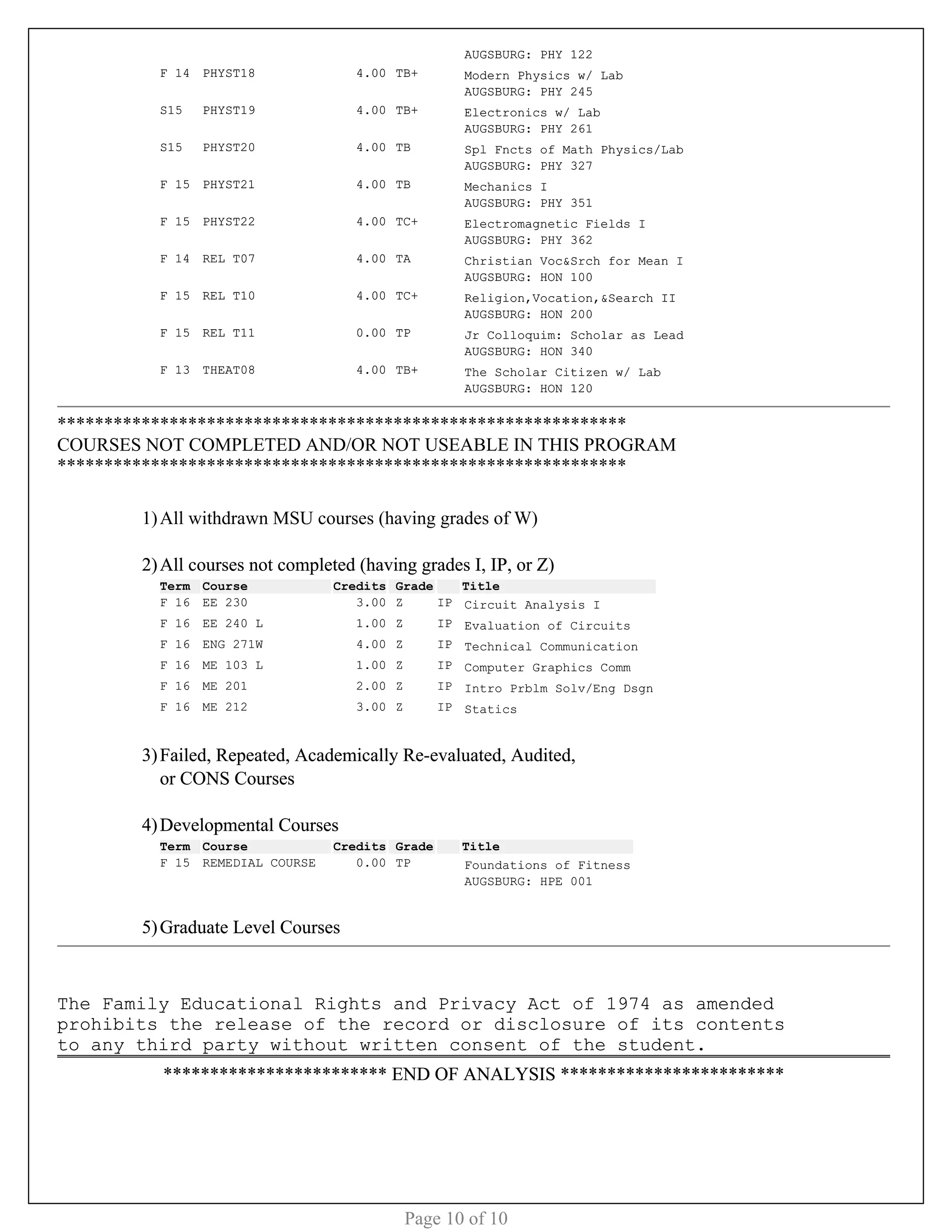 DARS Report | PDF
