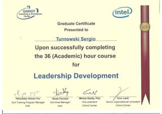Leadership Development Certificate | PDF