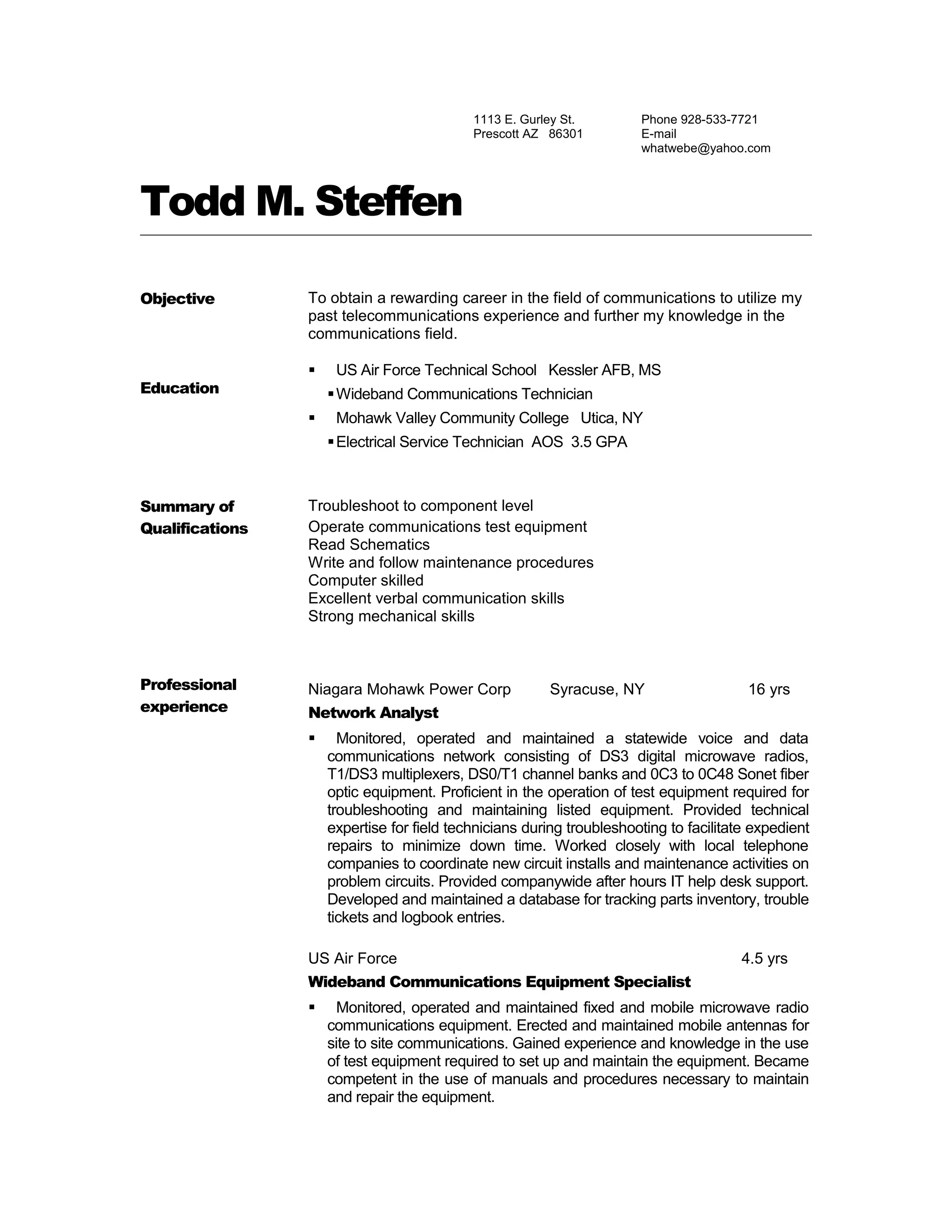 resume 11 | DOC