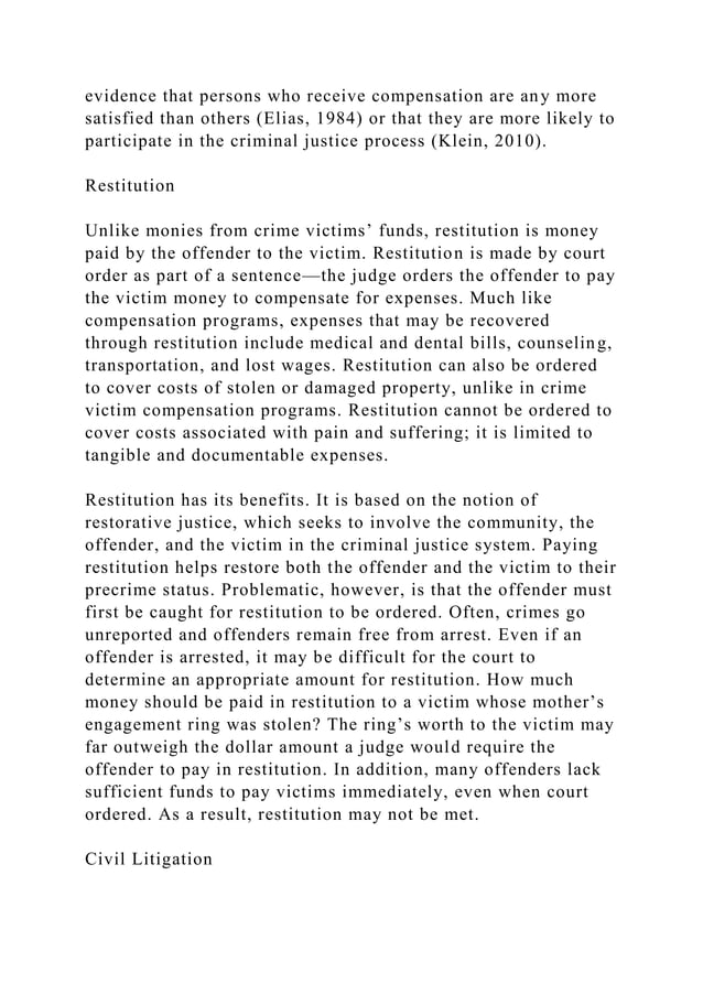 52Assignment 2 Informational Brochure Victims’ Rights and Ser.docx ...
