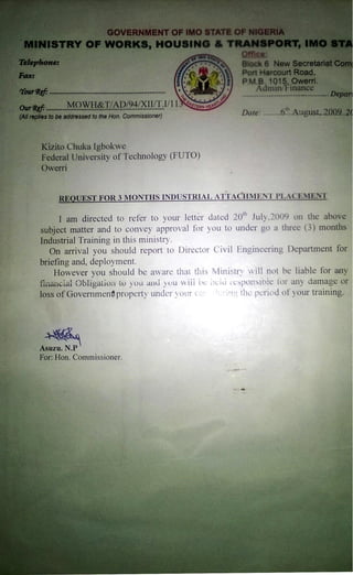 Ministry of works | PDF