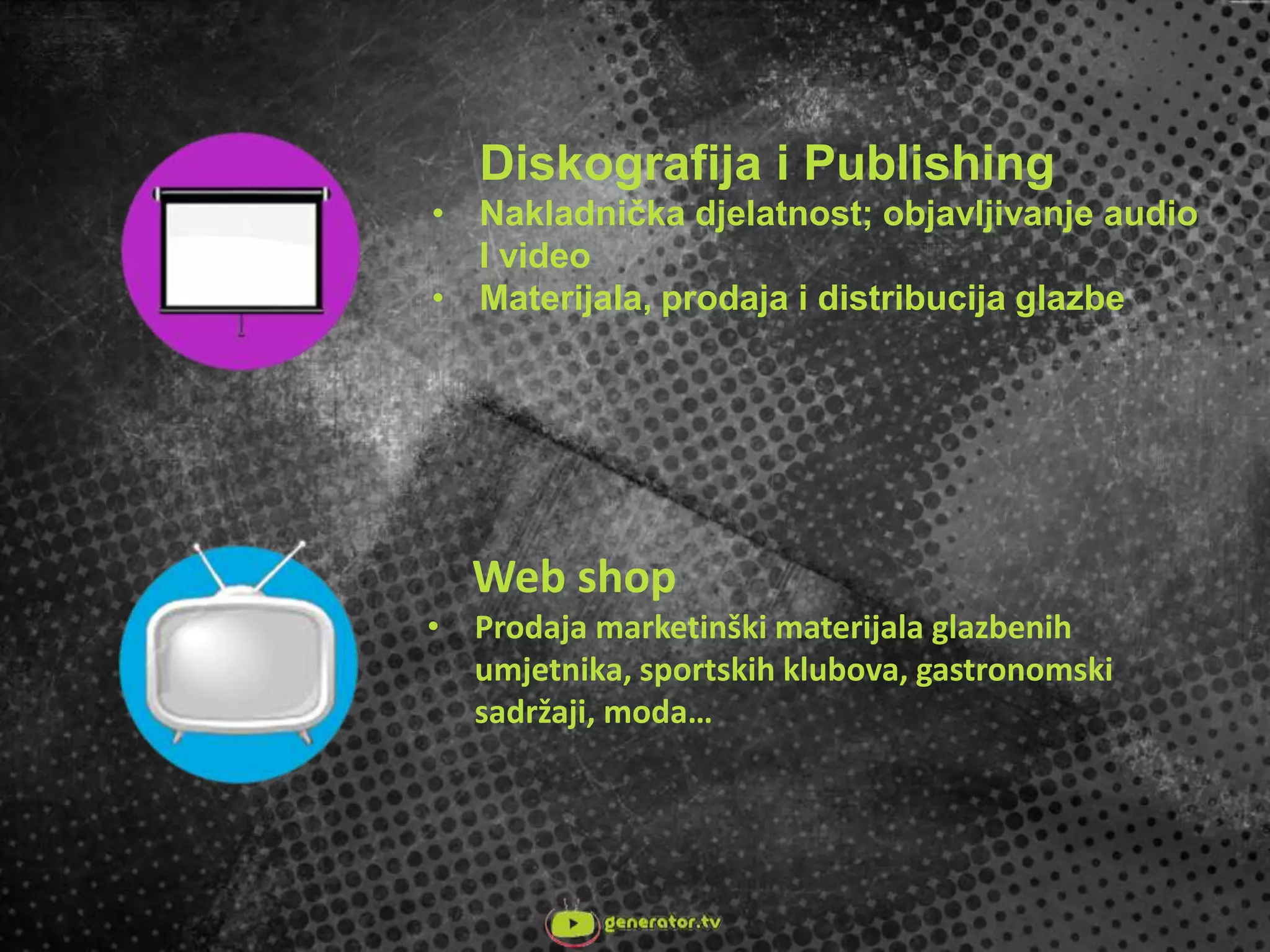 GeneratorTV PP prezentacija | PPT | Free Download