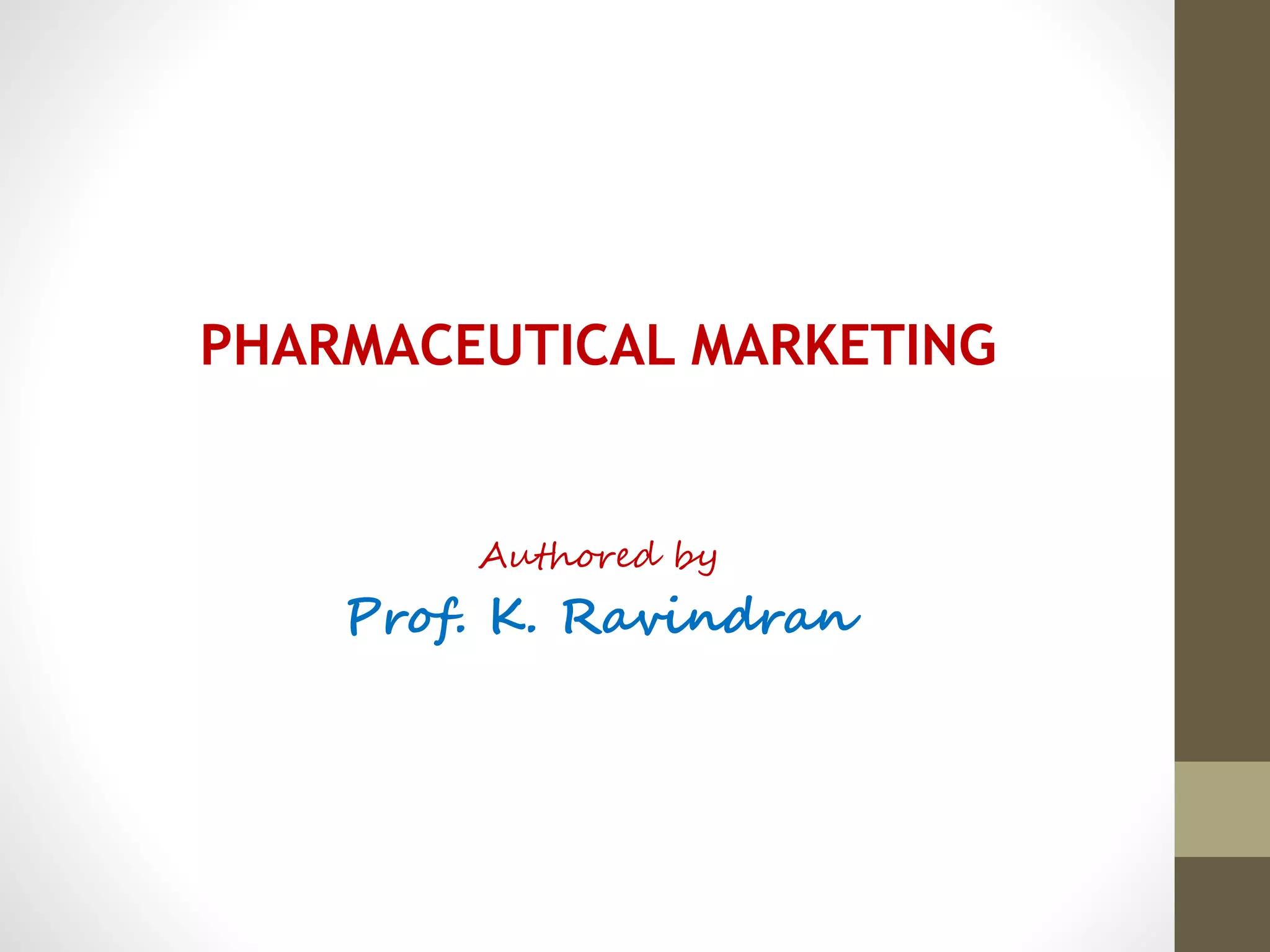 Pharmaceutical Marketing | PPTX