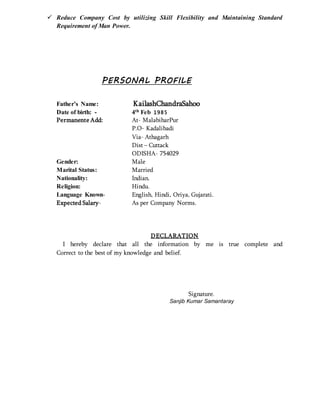 SANJIB CV | DOCX