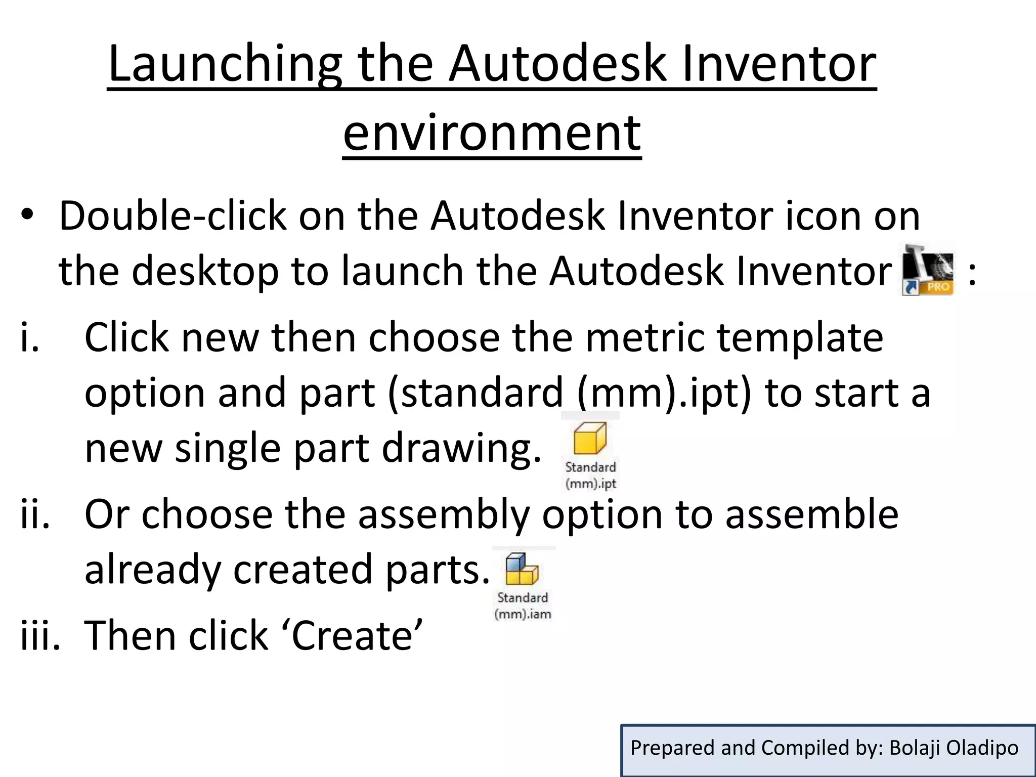 Autodesk Inventor mini guide upload | PDF