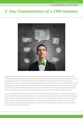 What Is CRM and How Can It Increase Your Sales | PDF