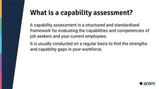 Doing Capability Assessments Effectively | PDF
