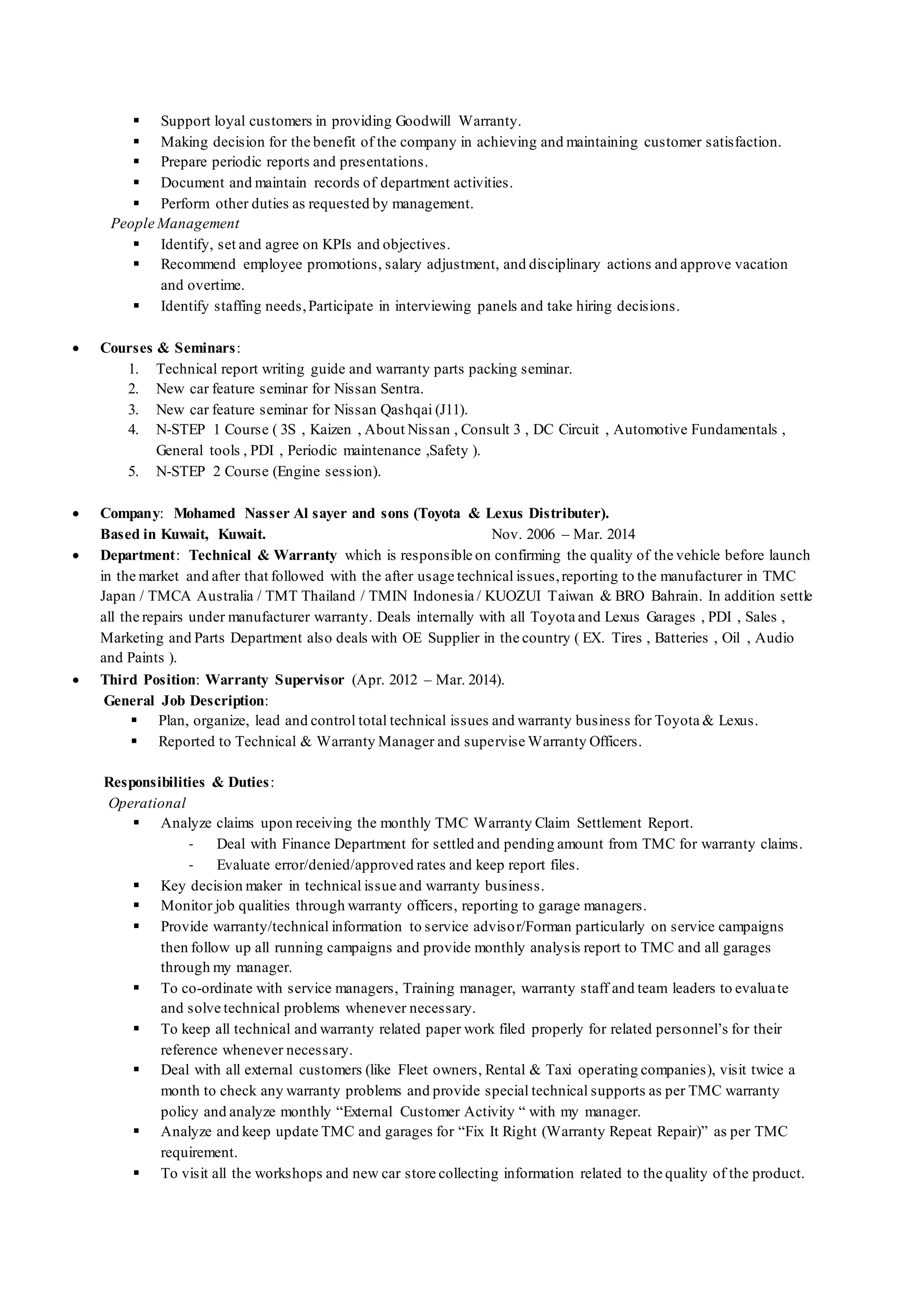 ISLAM CV updated | DOCX